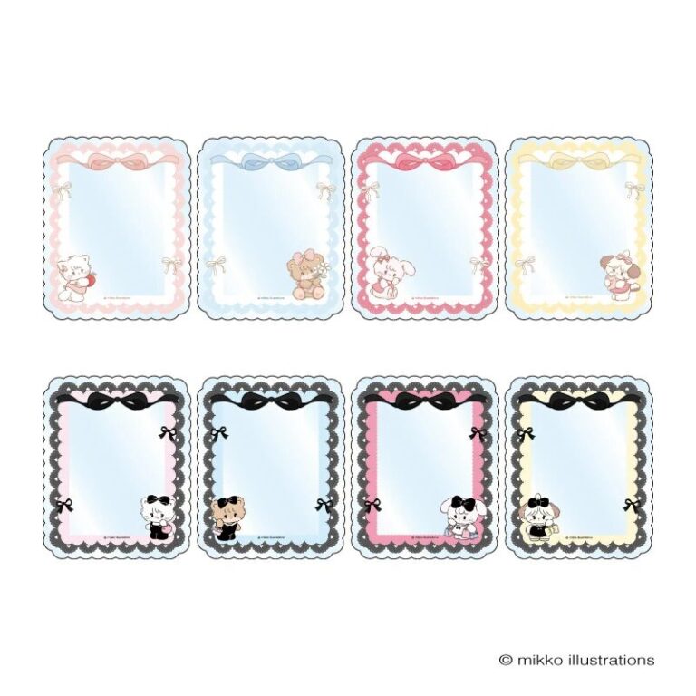 【Lil ala mode by mikko】新グッズ＆コラボ情報 2026年1月最新 シール付きコレクションフィギュア第2弾発売！ - プライズナビ（ぷらいずなび）